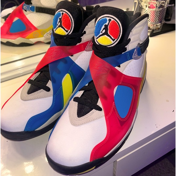 Jordan | Shoes | Air Jordan 8 Multicolor | Poshmark